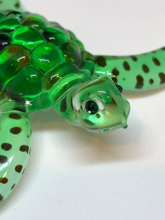 Glass Baron Sea Turtle Small Collectible Figurine – Crystal Creations